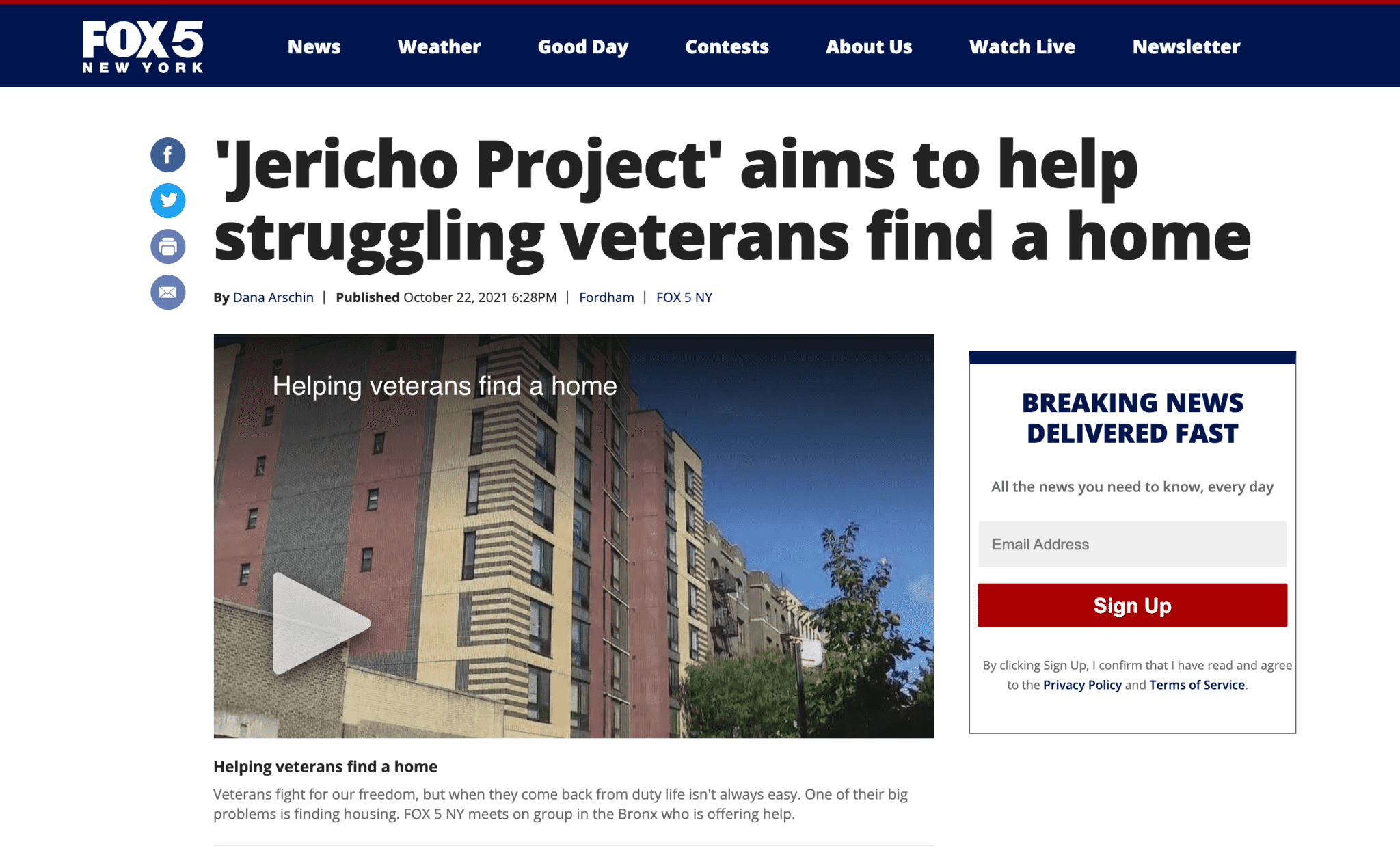 Jericho News - Jericho Project